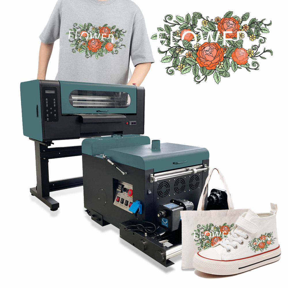 A3 Size Digital DTF Printer T Shirt Printing Equipment With Two Epson ...