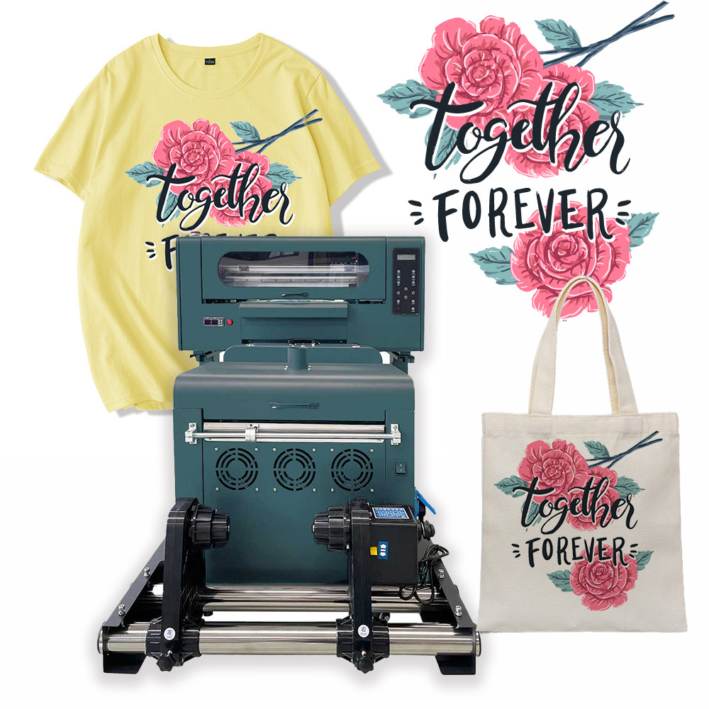300mm T Shirt Printing Machine DTF Inkjet Printing Machine With Shaker ...