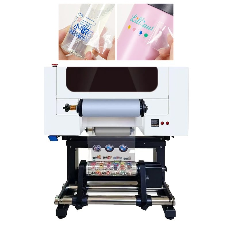 High Resolution DTF Transfer Film Printer With CMYK W＋V Ink Color ...