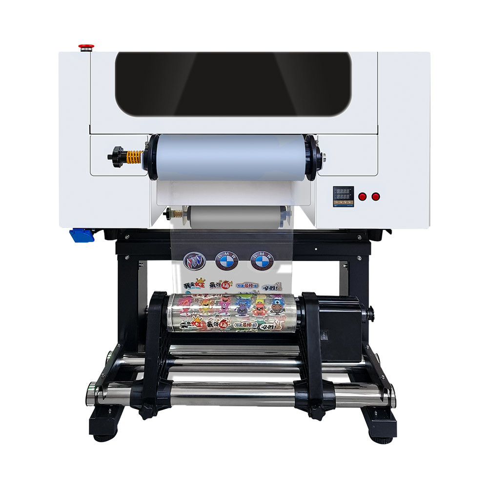A3 UV DTF Printer Roll to Roll Pet Film 30CM UV DTF Printer With Powder ...