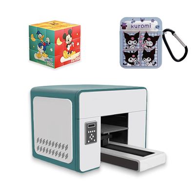 300mm Flatbed LED UV Printer A3 Pvc Card Printing Machine With Varnish